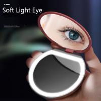 China Travel-Friendly Led Makeup Vanity With Light Pocket Up Ideal For Everyday And Travel for sale