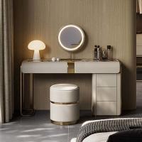 China Dressing Table Makeup Mirror Set With Lights For Bedroom And Vanities Desk Drawers Furniture Designs for sale