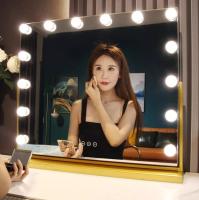 China Portable Magnifying Hollywood Makeup Mirror For Vanity Table Custom for sale