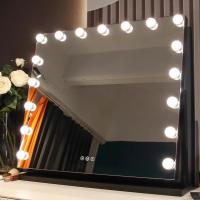 China Custom Tabletop Vanity Rechargeable Mirror Light LED for sale