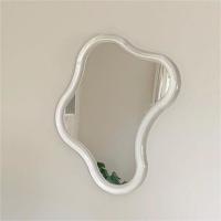 China Lighted Acrylic Wall Mounted Magnifying Mirror For Bathroom Vanity for sale