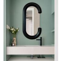 China White Decorative Full Length Floor Led Mirror for Bathroom Decoration in Living Room for sale