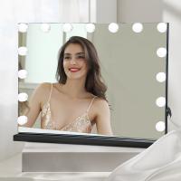China LED Light Hollywood Mirror Countertop Makeup Vanity ODM for sale
