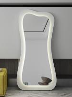 China Hollywood Standing Full Length Xl Floor Mirror With Led Light 71x32 for sale