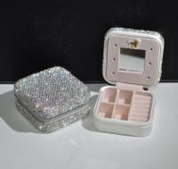 China Customized Travel Jewelry Holder Case Small Plate For Earrings Rings Necklaces for sale