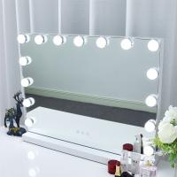 China Personal Beauty Makeup Mirror with Dimmable Smart Music and Hollywood Vanity Lights for sale