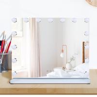 China Personal Beauty Makeup Mirror with Dimmable Smart Music and Hollywood Vanity Lights for sale