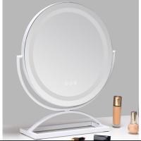 China LED Lamps 10x Magnifying Round Vanity Mirror Dimmer Light Personalized for sale