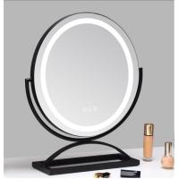 China LED Lamps 10x Magnifying Round Vanity Mirror Dimmer Light Personalized for sale