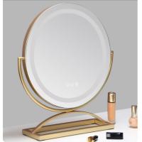 China LED Lamps 10x Magnifying Round Vanity Mirror Dimmer Light Personalized for sale