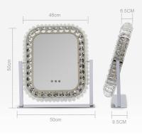 China Maquillaje Led Makeup Mirror Brush Set Hollywood Lights for sale
