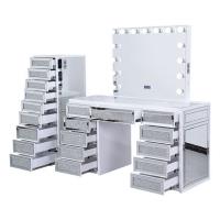 China Ross Certified Morden Design Rattan Vanity Table for and Modern Design Style for sale