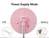 China 20x Magnifying Led Makeup Mirror For Table Desktop Oem for sale