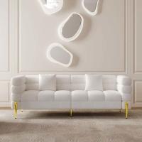 China Luxury Living Room Sofa Set Fabric Velvet Sofas Modern Sectional Cover Couch Recliner for sale
