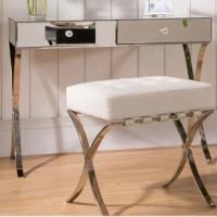 China Wooden Compact Dressing Table Corner Vanity Set Assembled for sale