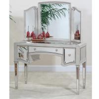 China CE Certificated Girls Makeup Vanity Desk Dressing Table Furniture For Hotel for sale