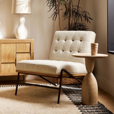 China Accent PU Leather Lounge Chair Recliner Chaise Modern Furniture for sale