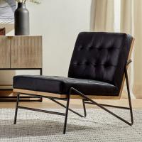 China Accent PU Leather Lounge Chair Recliner Chaise Modern Furniture for sale
