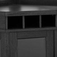 China Modern Bar Corner Wine Rack Cabinet Wooden Counter OEM for sale