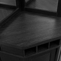 China Modern Bar Corner Wine Rack Cabinet Wooden Counter OEM for sale