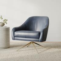 China ODM Modern Swivel Chair Metal Base For Office Leisure Living Room for sale