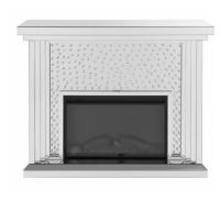 China End Crystal Mirrored Fireplace Console Table Home Decor ODM for sale