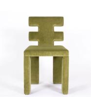 China Modern Green Velvet Accent Dining Chairs for Restaurant ODM for sale