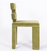 China Modern Green Velvet Accent Dining Chairs for Restaurant ODM for sale