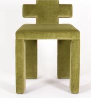 China Modern Green Velvet Accent Dining Chairs for Restaurant ODM for sale