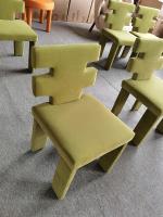 China Modern Green Velvet Accent Dining Chairs for Restaurant ODM for sale