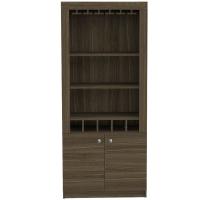 China Industrial Bar Corner Wine Rack Cabinet With Wooden Shelves Wall Mounted Design for sale