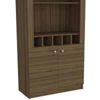 China Industrial Bar Corner Wine Rack Cabinet With Wooden Shelves Wall Mounted Design for sale
