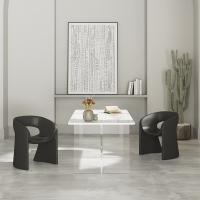 China White Black Wood Celeste Armchair Sofa For Office Dinning Room for sale