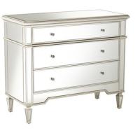 China Contemporary 3 Door Mirrored Buffet Cabinet Sideboard Unit Home Furniture for sale