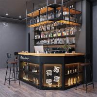 China Mini LED Counter Height Nightclub Bar Table Modern Furniture for sale
