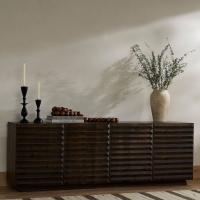 China Vintage Solid Wooden Buffet Cabinet Sideboard Storage For Dining for sale