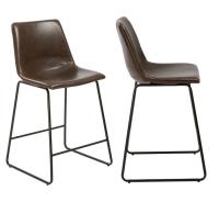 China Industrial Restaurant Bar Stools Metal Counter 24 Inch Hotel Furniture for sale