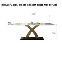 China OEM Black Dining Table Marble Onyx Modern Furniture for sale