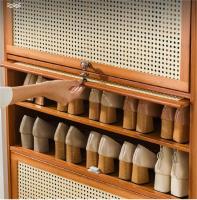 China Bamboo 5 Tier Wooden Shoe Rack Storage Organizer Furniture for sale