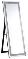 China 24 Inch Rectangle Hanging Full Length Mirror Bathroom With MDF Backboard for sale