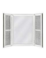 China 24 Inch Rectangle Hanging Full Length Mirror Bathroom With MDF Backboard for sale