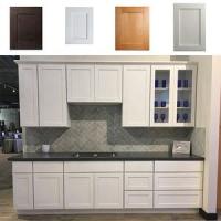 China Corner Plywood Kitchen Cabinets Solutions Melamine Board for sale