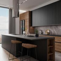 China Wood Modular Kitchen Almirah Mudroom Cabinets Solutions for sale