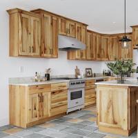 China Modular Plywood Alder Kitchen Cabinets Pantry Set Customized for sale