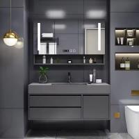 China Rectangular 30 Inch Bathroom Vanity Single Cabinet ODM for sale