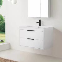 China Custom White Floating Bathroom Sink Vanity Unit 500mm for sale