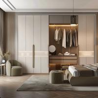 China Economical Modern Bedroom Furniture Wardrobe with Storage Build In Closet Home Wardrobe Furniture for sale