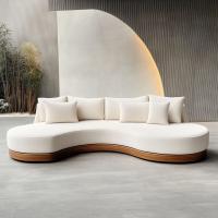 China Living Room Furniture Nordic Velvet Sofa Light Luxury Creative Double Seat Sofa Chair With Fabric Covering Material for sale