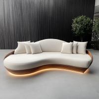 China Living Room Furniture Nordic Velvet Sofa Light Luxury Creative Double Seat Sofa Chair With Fabric Covering Material for sale