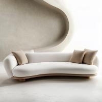 China FOAM Filling Material Luxury Living Room Fabric Sofa Velvet Upholster Sectional Sofa For Home Hotel And End Design for sale